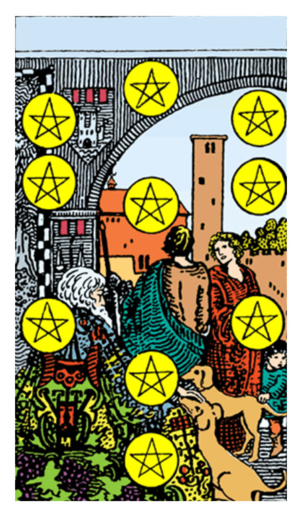 Los Oros en el Tarot - Miistico